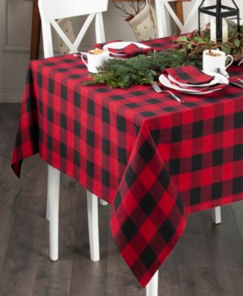 Elrene Farmhouse Living Buffalo Check Tablecloth - 52" | Mall of America®