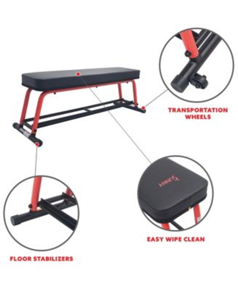 Sunny Health & Fitness Power Zone Strength Flat Bench | Mall of America®