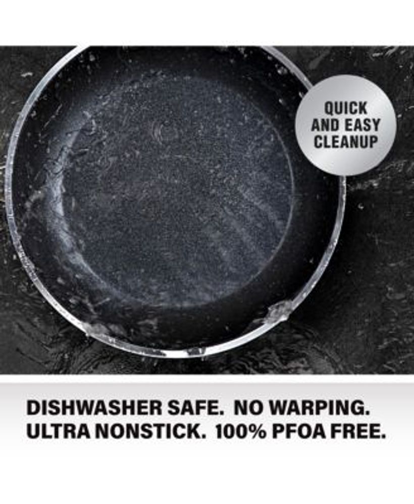 Granite Stone Diamond Silver Collection 5-Qt. Titanium Diamond Infused ...