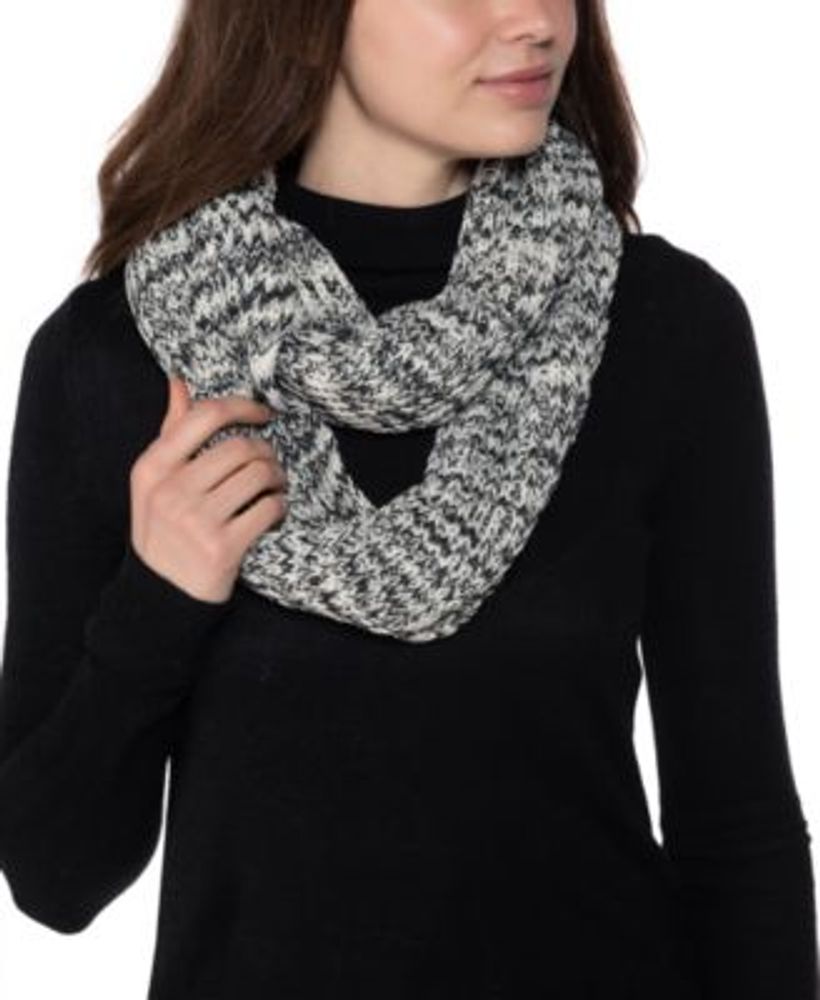Style & Co Women's Marled Space-Dyed Infinity Loop Scarf, Created for ...