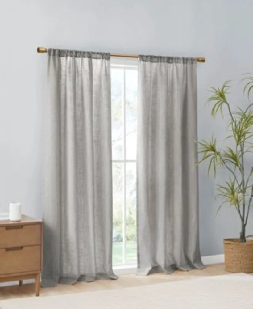 Madison Park Kyler Linen Blend Window Panel Pair, 52" x 84" | Mall of ...