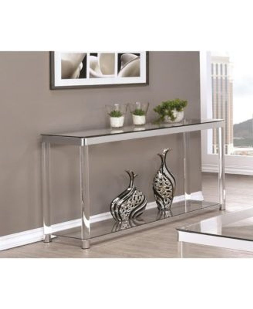 Coaster Home Furnishings Riverside Rectangular Sofa Table with Shelf ...