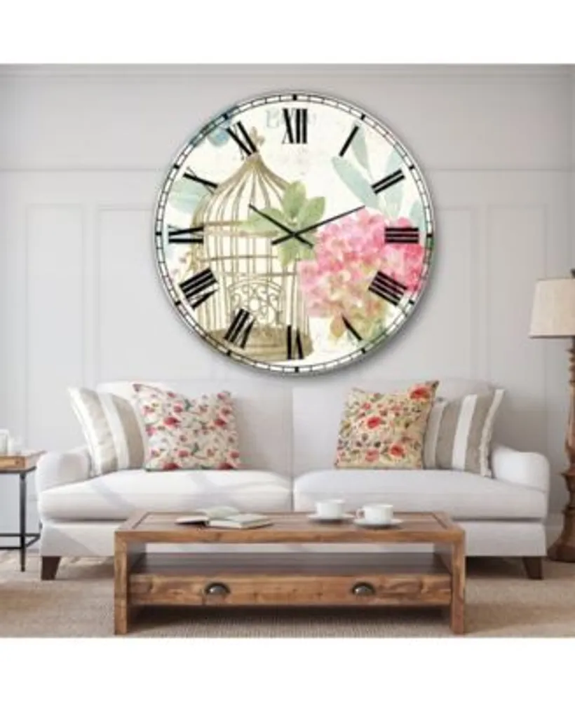 Designart Traditional Oversized Metal Wall Clock | Mall of America®