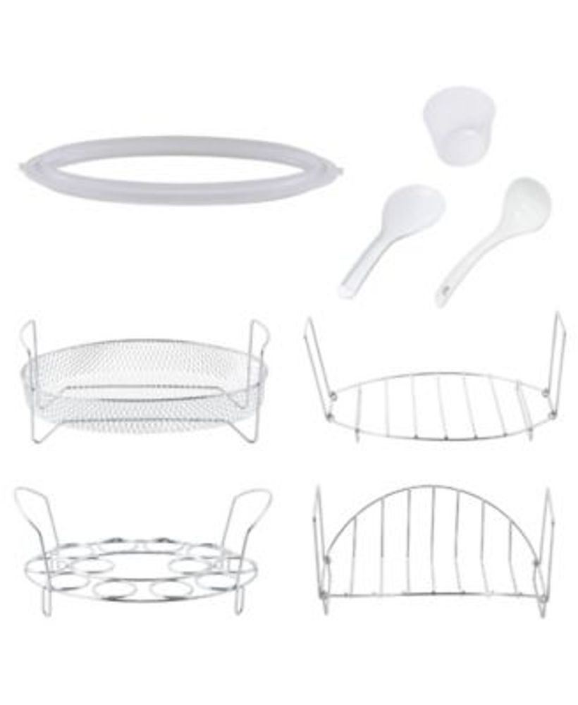 GoWISE USA 9.5 Quart Ovate Series Pressure Cooker with Accessories ...