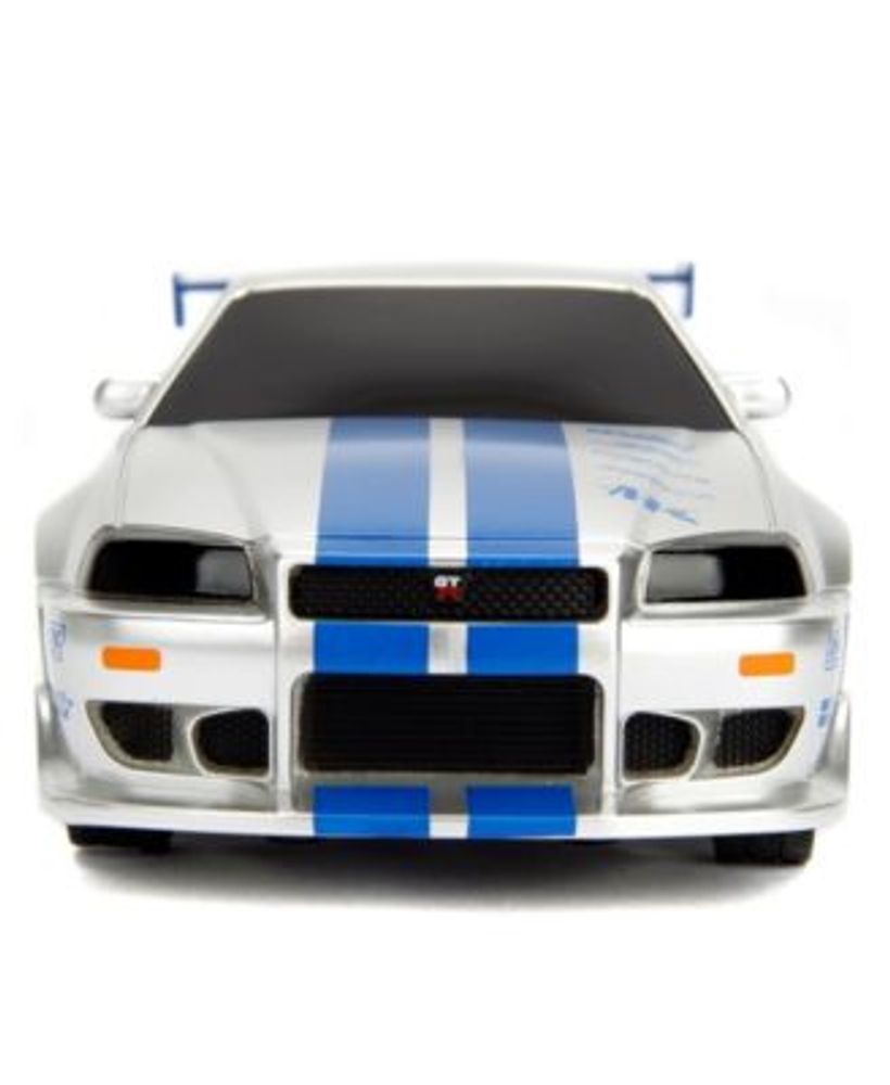 Jada Toys Fast and Furious 1:24 Scale Remote Control, Nissan Skyline ...