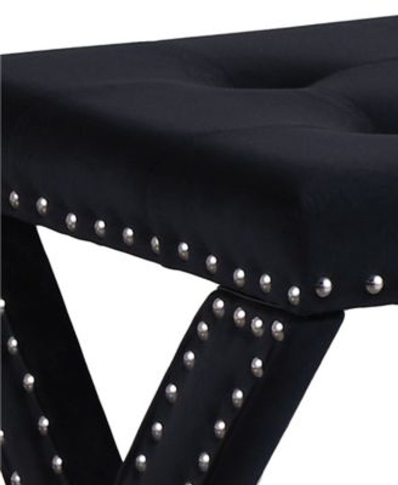 Best Master Furniture Upholstered Square Accent Bench | Mall of America®