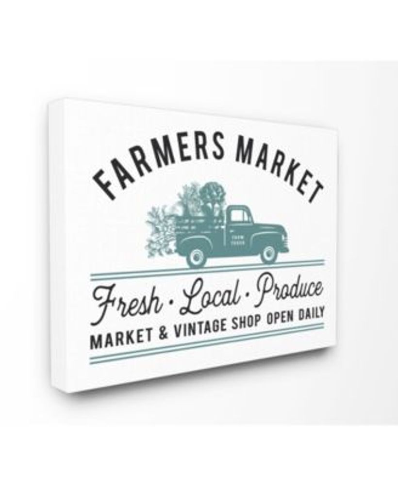 Vintage Farmers Market Sign
