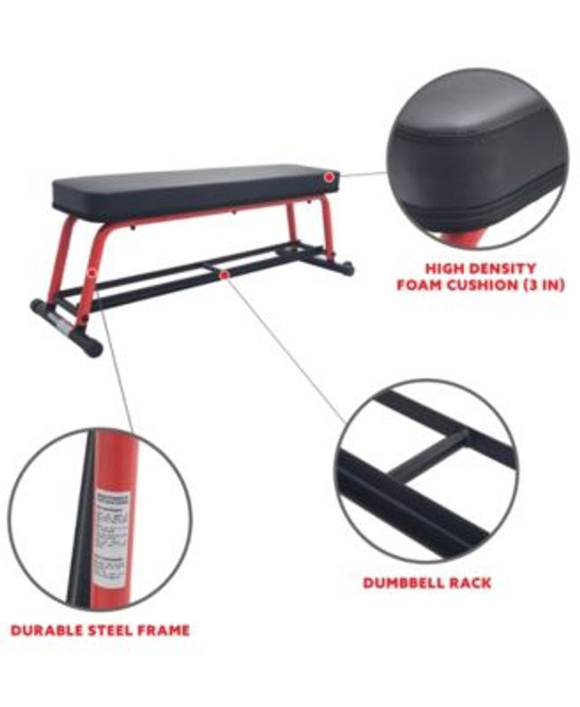 Sunny Health & Fitness Power Zone Strength Flat Bench | Mall of America®