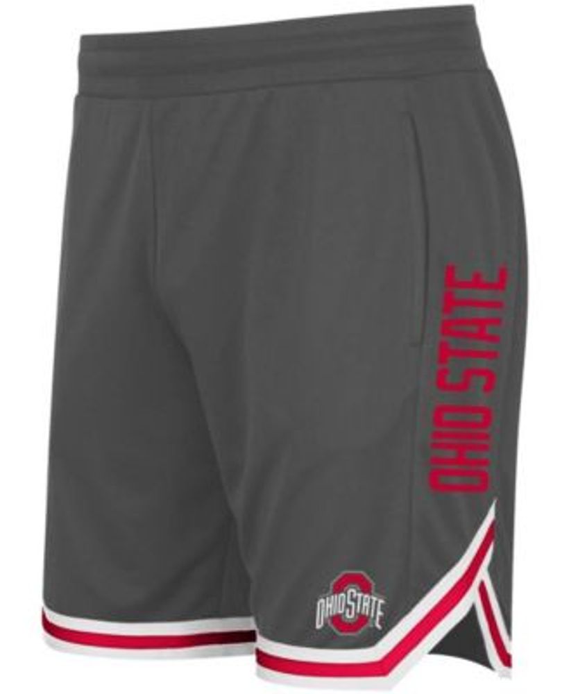 Colosseum Men's Charcoal Ohio State Buckeyes Continuity Shorts | Mall ...