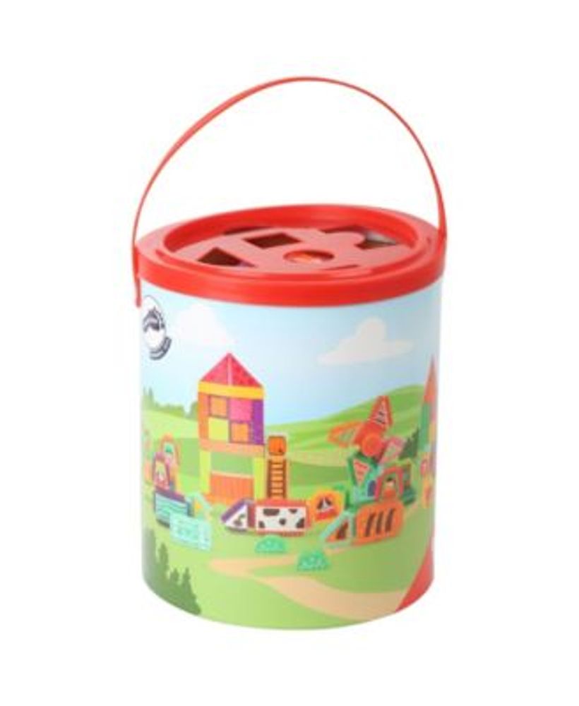 Legler USA Small Foot Wooden Toys Farm Theme Wood and Knobs Building ...