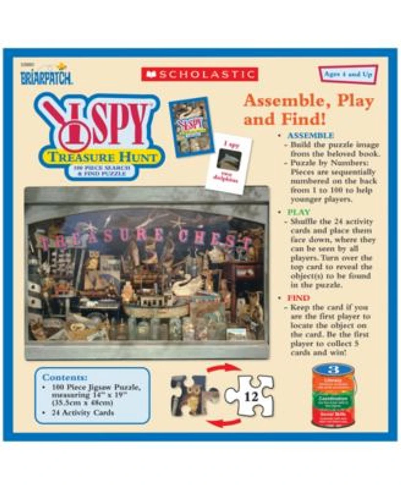 Briarpatch I Spy Treasure Hunt Search Find Puzzle Set, 124 Piece | Mall ...
