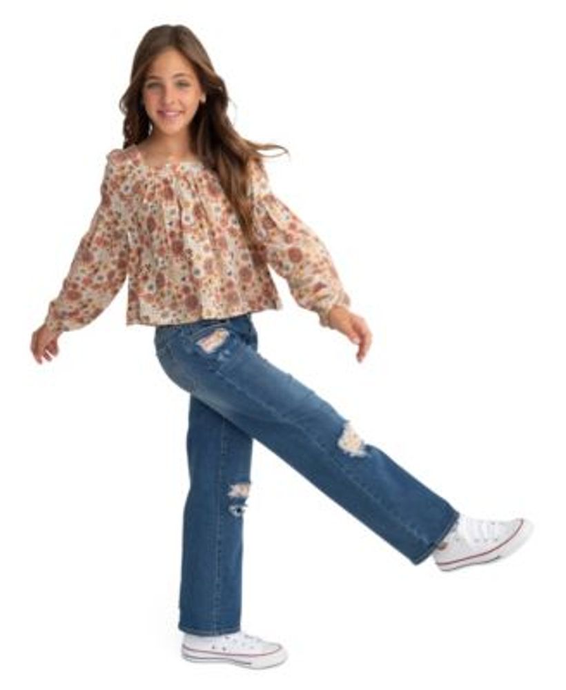 Levi's x Clements Twins Big Girls Wide Leg Jeans | Mall of America®
