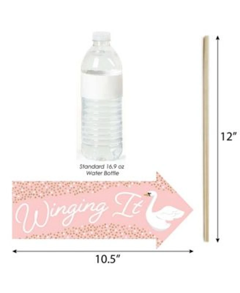 Big Dot of Happiness Funny Swan Soiree - White Swan Party Photo Booth ...