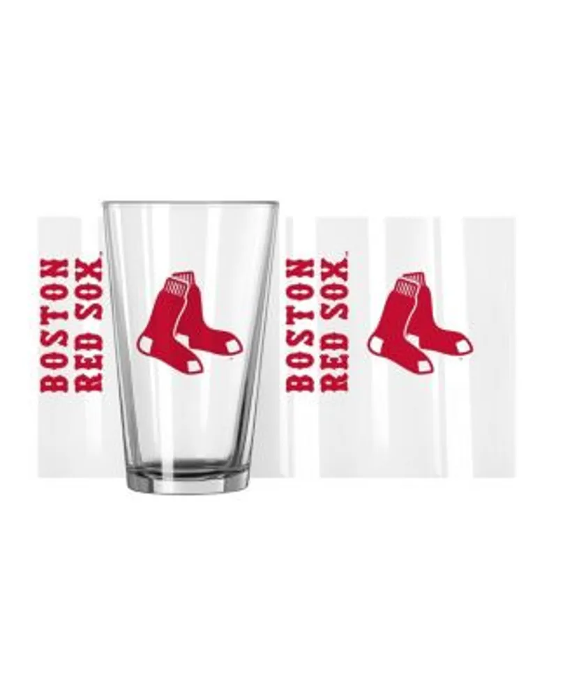 Logo Brands Boston Red Sox 16 Oz Team Wordmark Game Day Pint Glass ...
