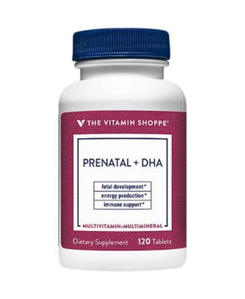 The Vitamin Shoppe Prenatal + DHA Multivitamin for a Healthy Pregnancy ...