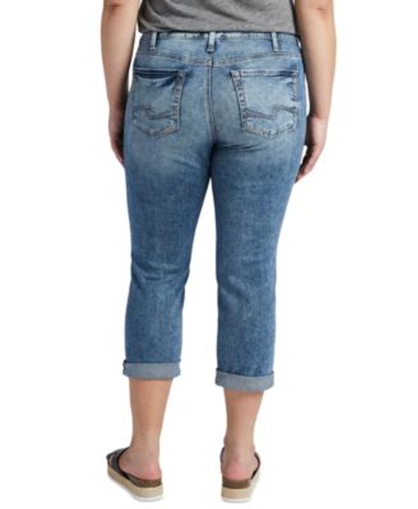 Silver Jeans Co. Plus Suki Mid Rise Denim Capris | Mall of America®