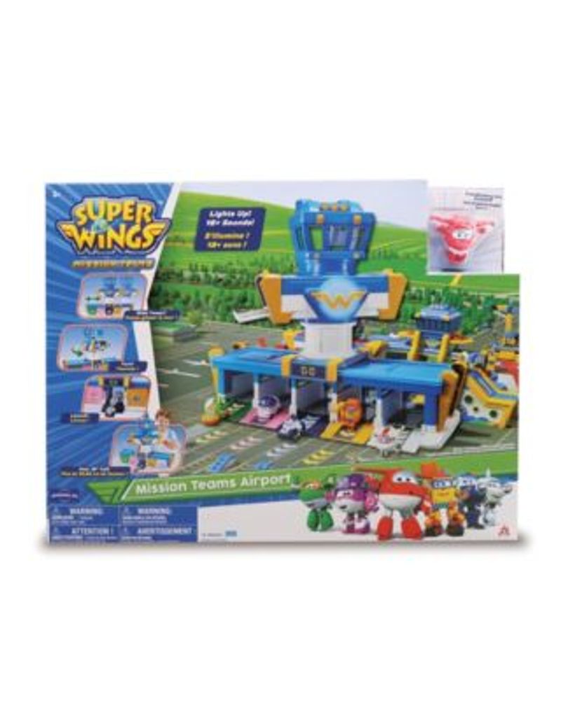 Flat River Group Auldey Toys - Super Wings Mission Team Airport, 6 ...