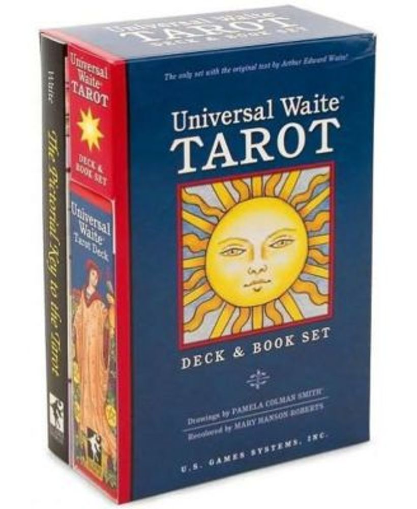 Barnes & Noble Universal Waite Tarot Deck and Book Set by Mary Hanson ...