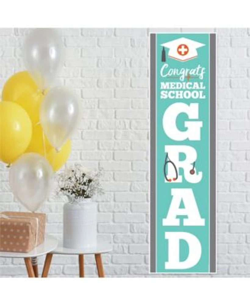 Big Dot of Happiness Medical School Grad Doctor Graduation Party Door ...