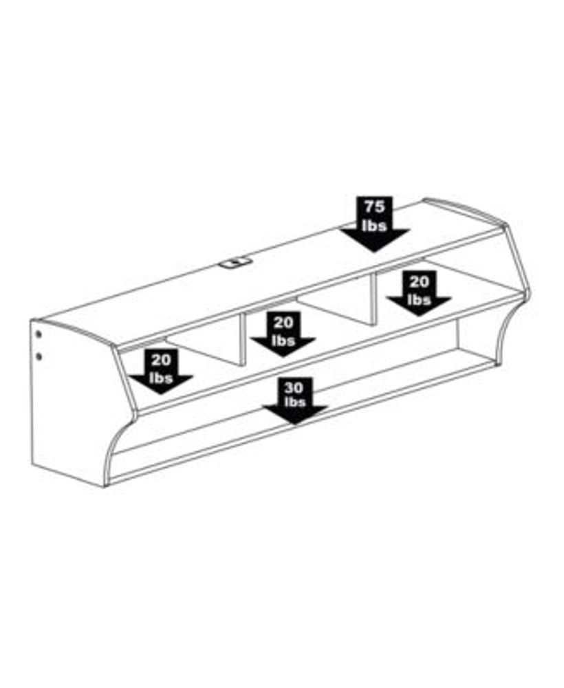 Prepac Altus Plus 58" Floating TV Stand | Mall of America®