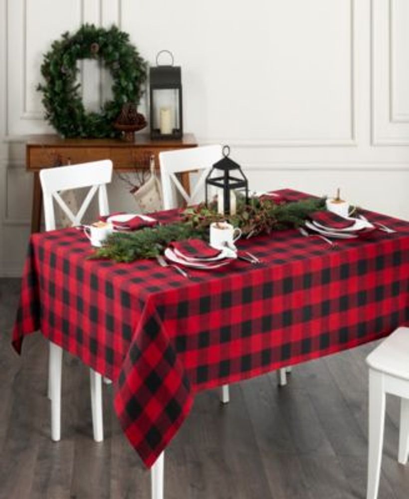 Elrene Farmhouse Living Buffalo Check Tablecloth - 52" | Mall of America®
