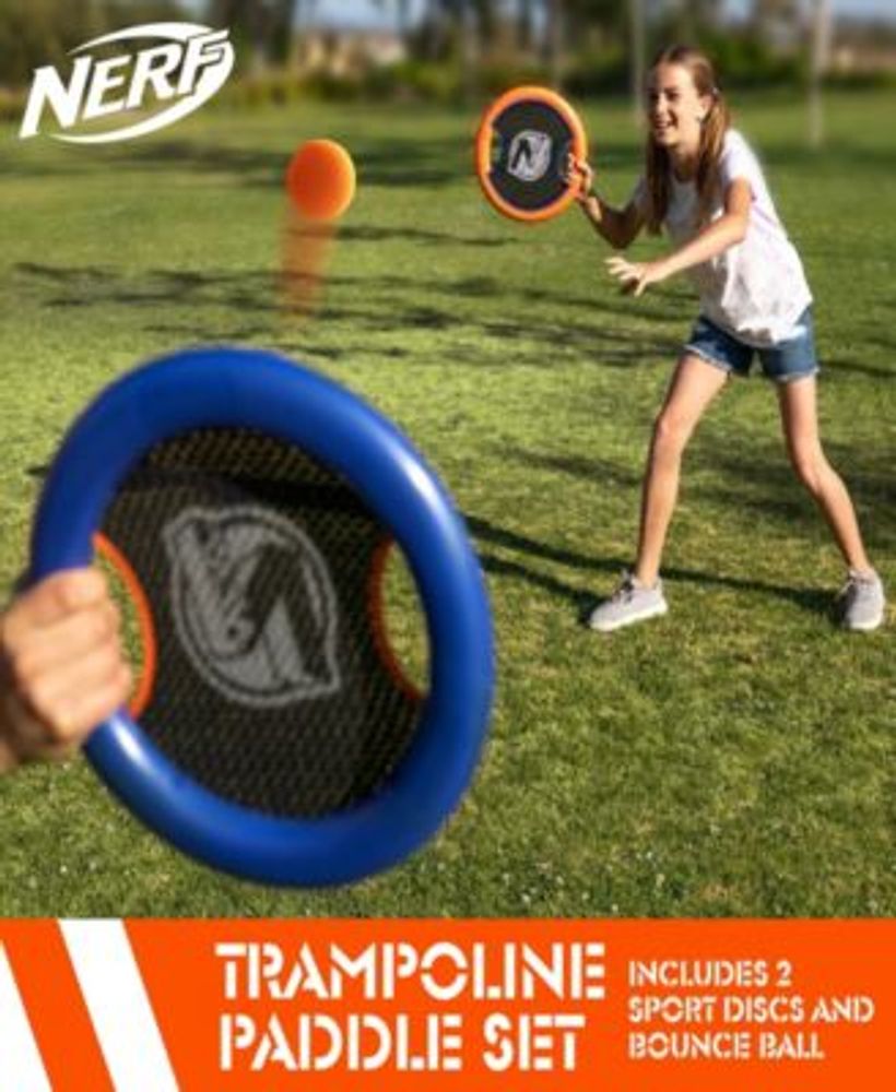 Nerf Trampoline Paddle Ball and Frisbee Set | Mall of America®