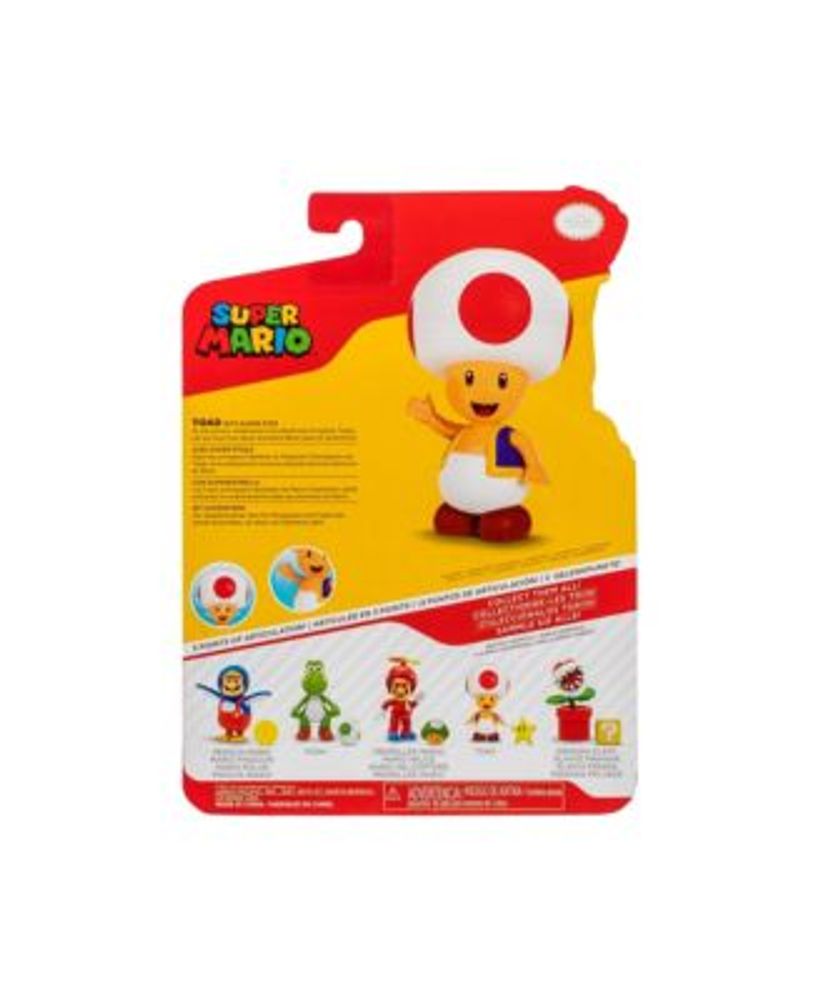 Super Mario 4" Figure - Toad with Star | Mall of America®