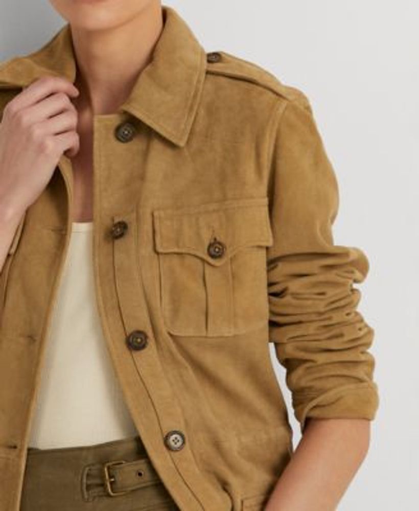 Lauren Ralph Lauren Suede Field Jacket | Mall of America®
