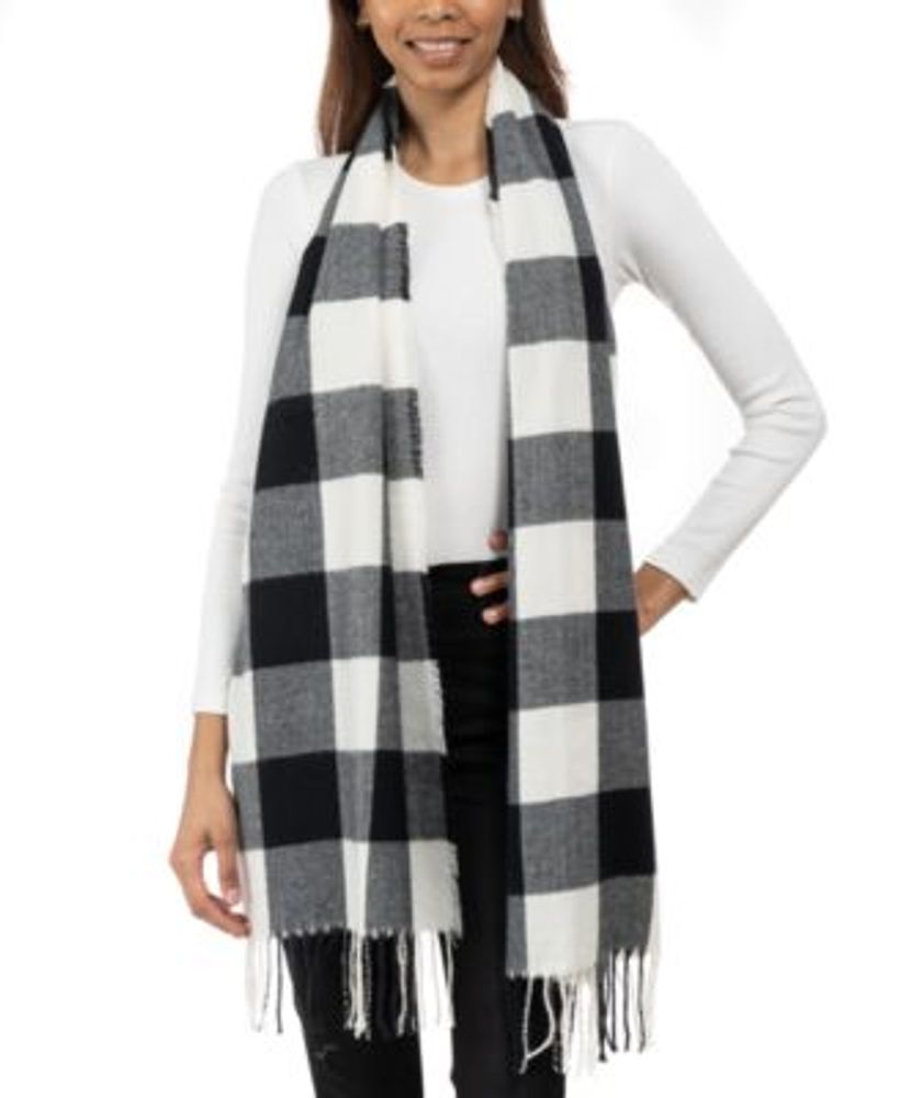 Jenni Women's Block-Plaid Scarf, Created for Macy's | Mall of America®