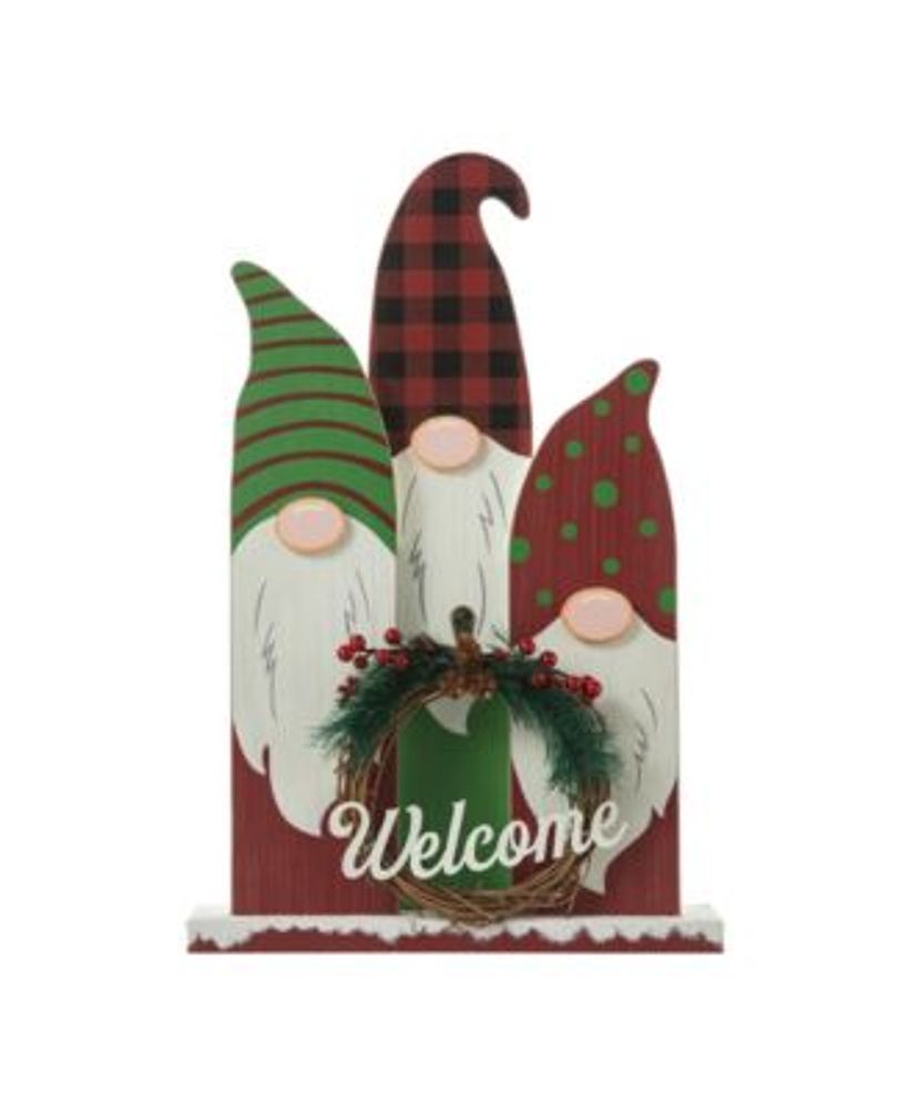 Glitzhome 18" Wooden Gnome Family Table Decor | Mall of America®