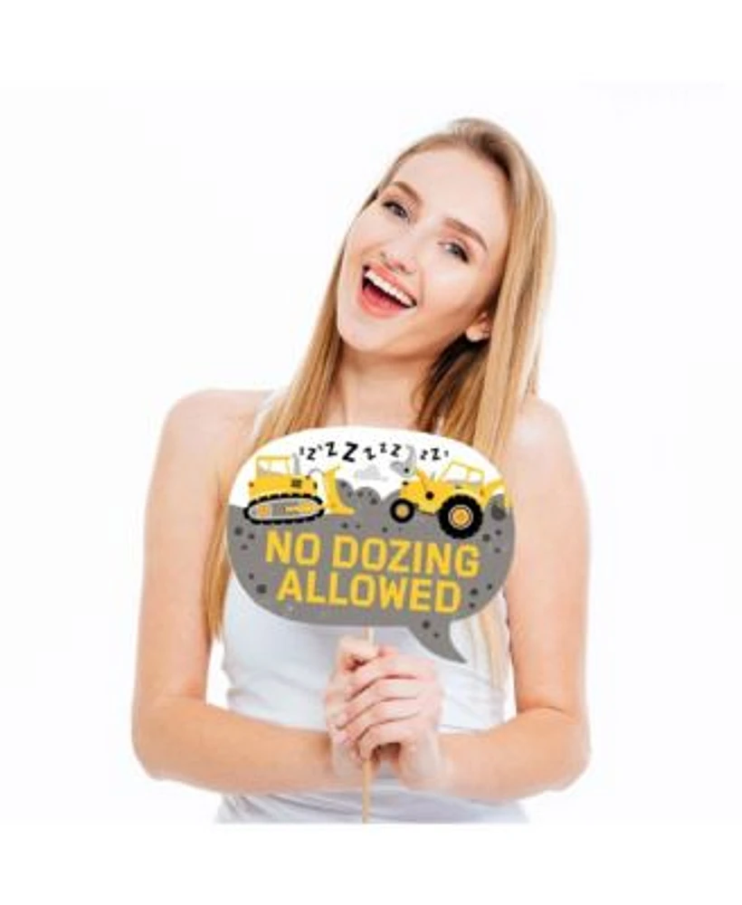 Big Dot of Happiness Funny Dig It - Construction Party Zone - Photo ...