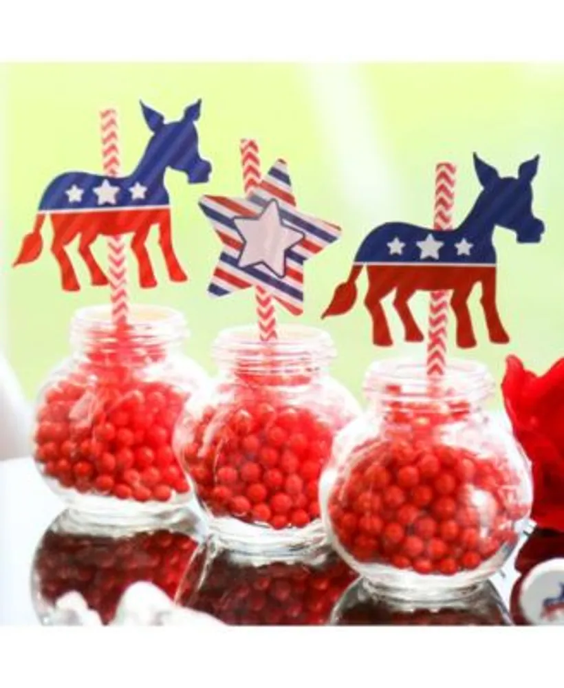 Big Dot of Happiness Election (D) - Political Party DIY Shaped Cut-Outs ...