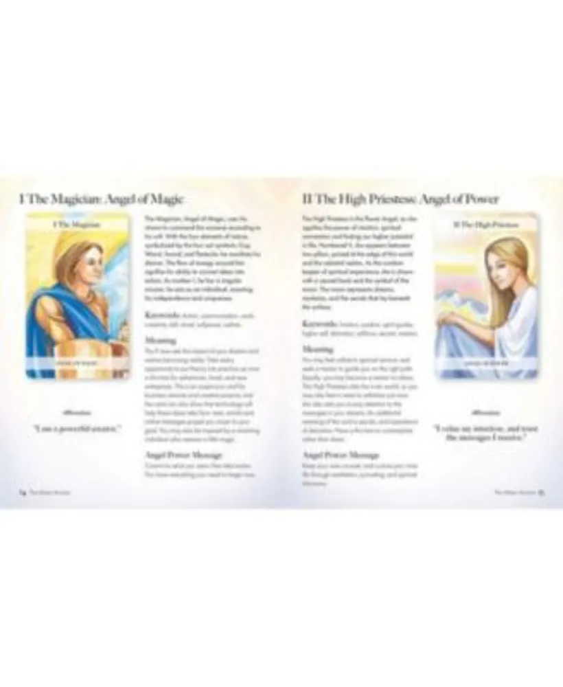 Barnes & Noble The Angel Tarot: Includes a full deck of 78 specially ...