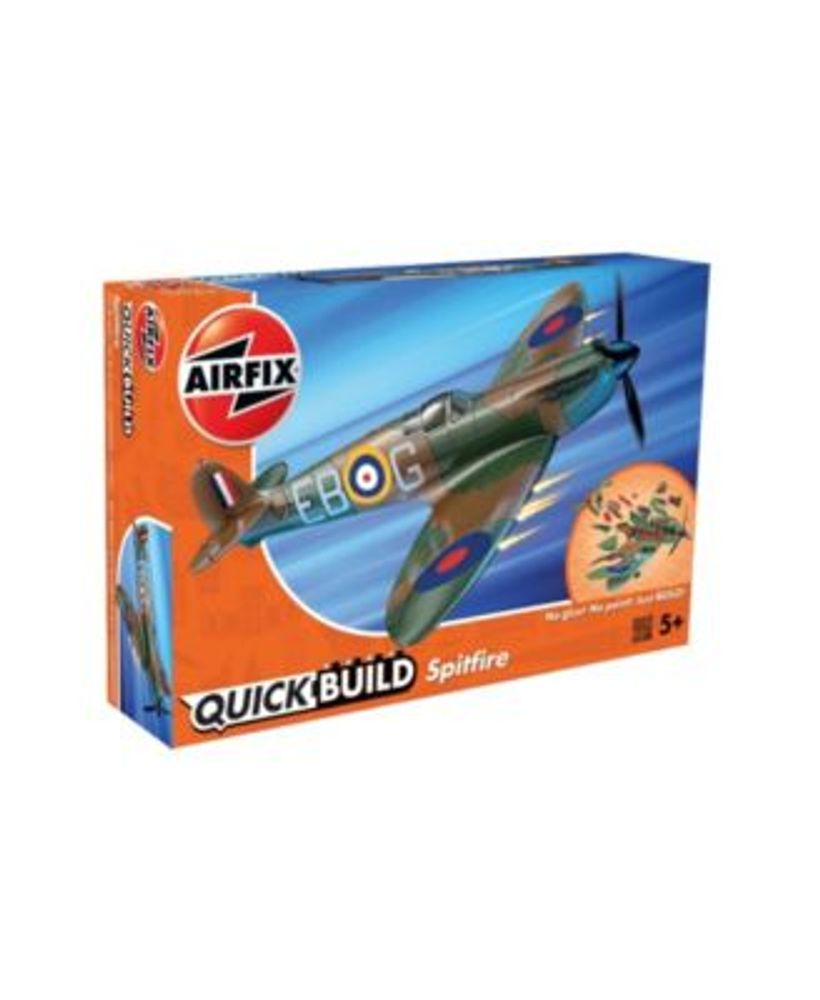 Airfix Quickbuild Super marine Spitfire Airplane Brick Building Plastic Model Kit - J6000 | Mall ...