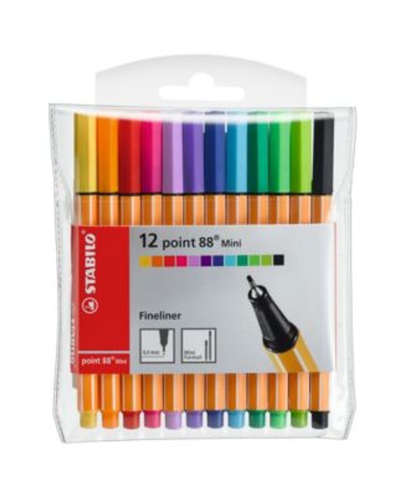 Stabilo Point 88 Mini Pen Wallet Set, 12 Pieces | Mall of America®