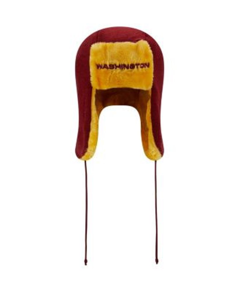 New Era Men's Burgundy Washington Football Team Helmet Head Trapper ...