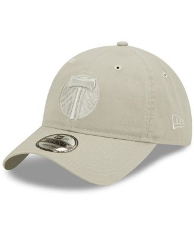 New Era Men's Gray Portland Timbers Logo Core Classic 9Twenty ...
