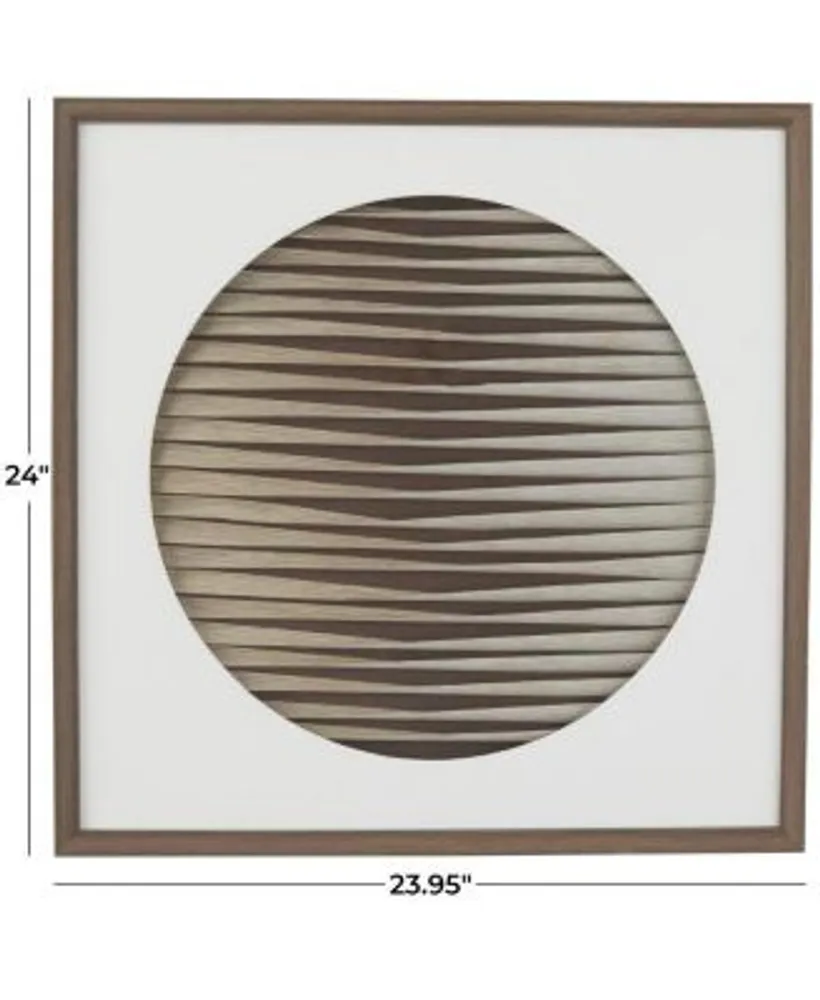 Rosemary Lane Wood Contemporary Shadow Box Wall Art | Mall of America®