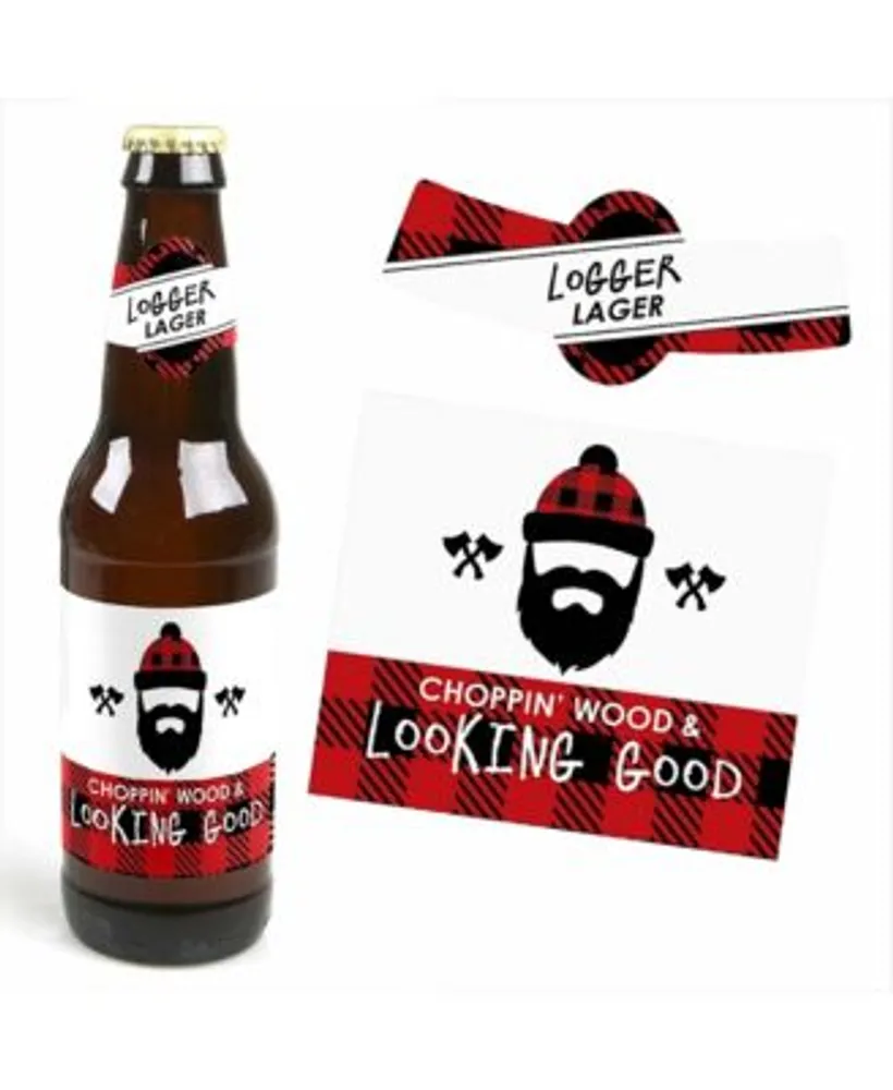 Big Dot of Happiness Lumberjack - Channel the Flannel Party Decor - 6 ...