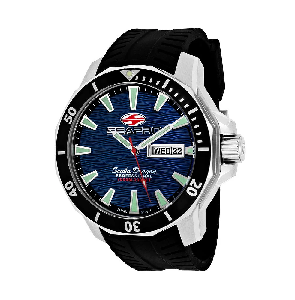 Seapro Men's Diver Limited Edition 1000 Meters Blue Dial Watch - SP8316 ...