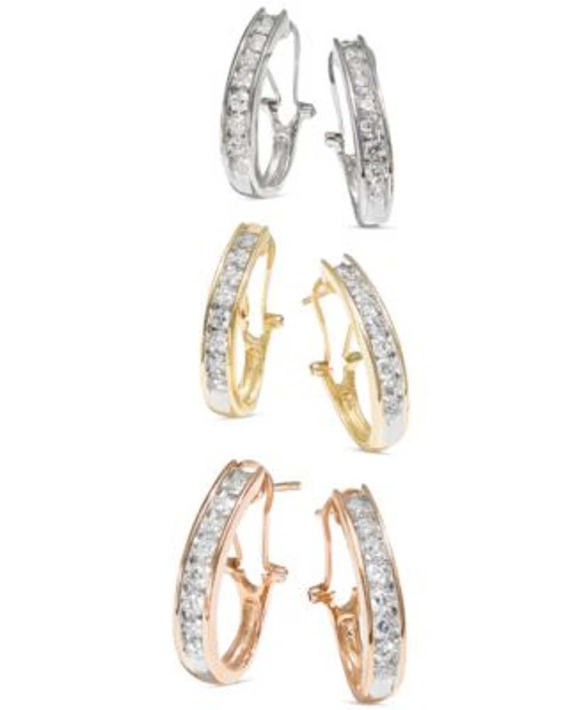 Macy's Diamond J Hoop Earring Collection | Mall of America®