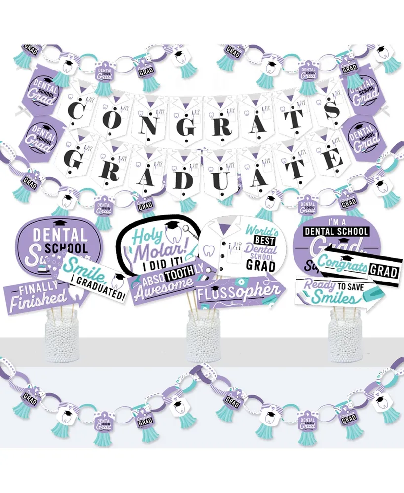 Dental Graduation Party Decorations | Shelly Lighting