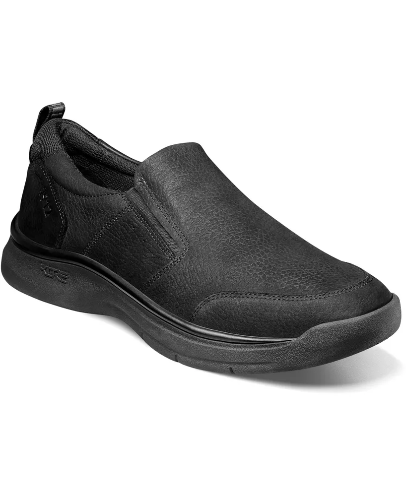 Nunn Bush Men's Mac Leather Moc Toe Slip-On Shoes | CoolSprings Galleria