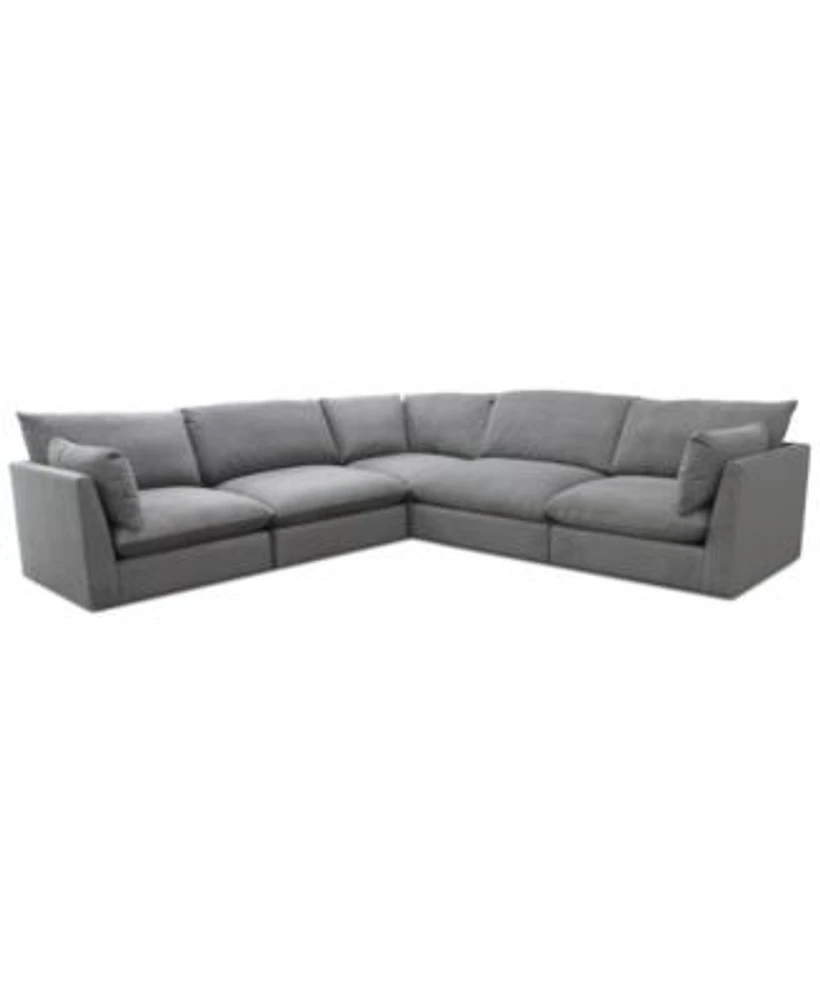 Furniture Marsten Fabric Sectional Collection Created For Macys | Mall ...
