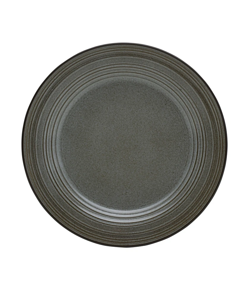 Mikasa Swirl Graphite 16 Piece Dinnerware Set, Service for 4 | Mall of ...