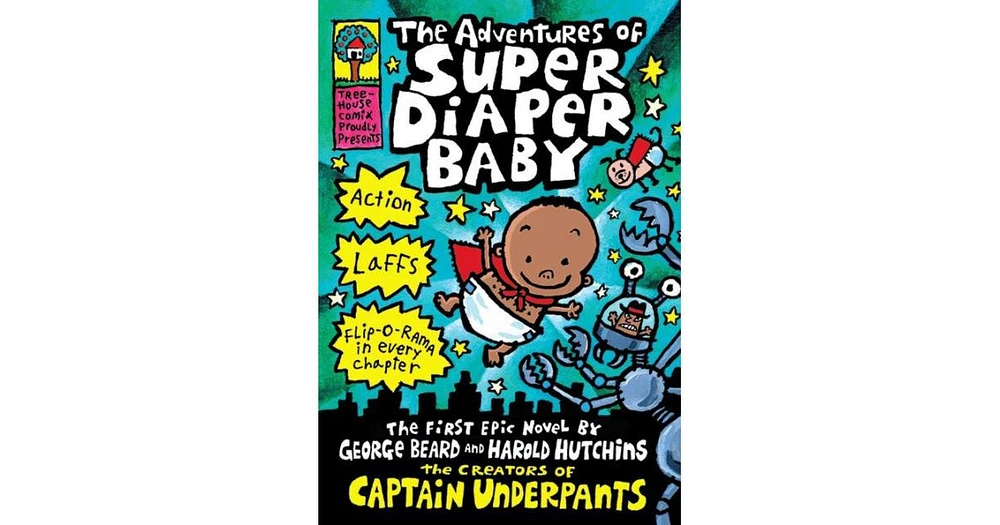 Barnes & Noble The Adventures of Super Diaper Baby Captain Underpants ...