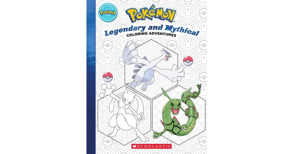 Barnes & Noble Pokemon Coloring Adventures #2: Legendary and Mythical ...