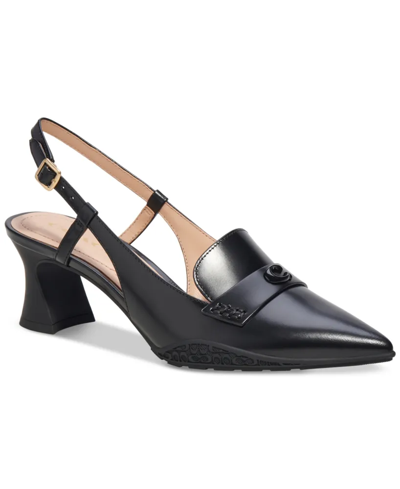 Coach Women's Nikola Slingback Kitten Heel Pumps | Plaza Las Americas