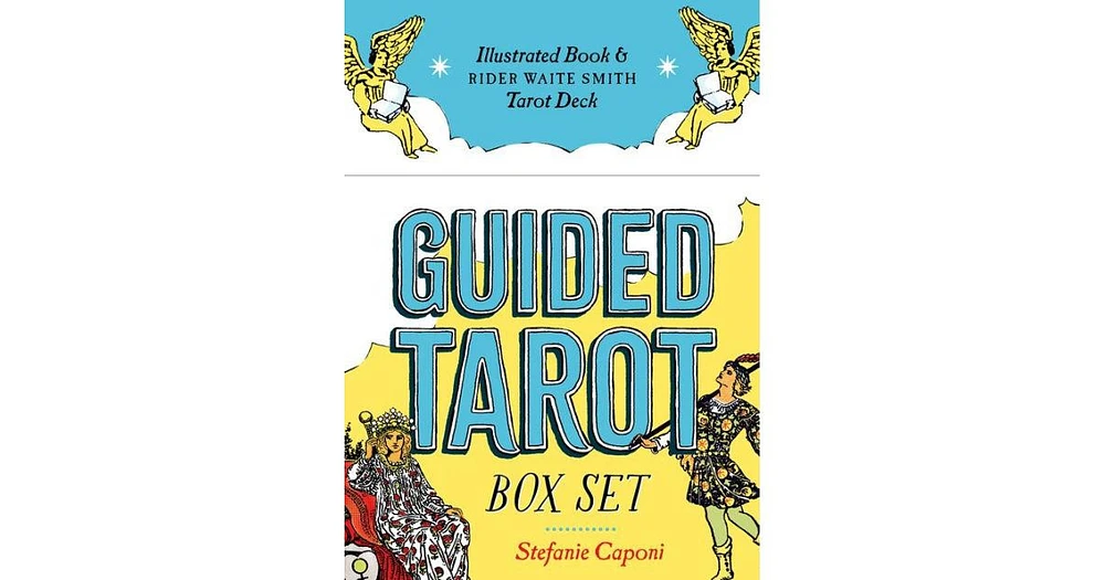 Barnes & Noble Guided Tarot Box Set: Illustrated Book & Rider Waite ...