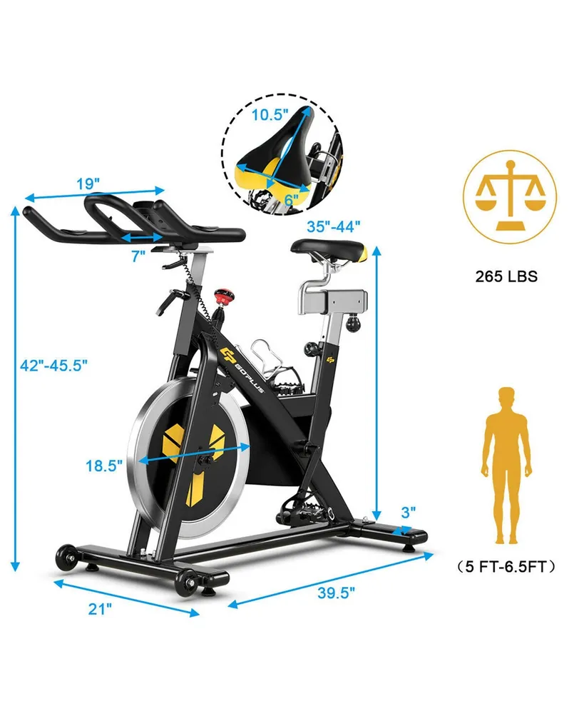 Costway Magnetic Exercise Bike Stationary Belt Drive | Mall of America®